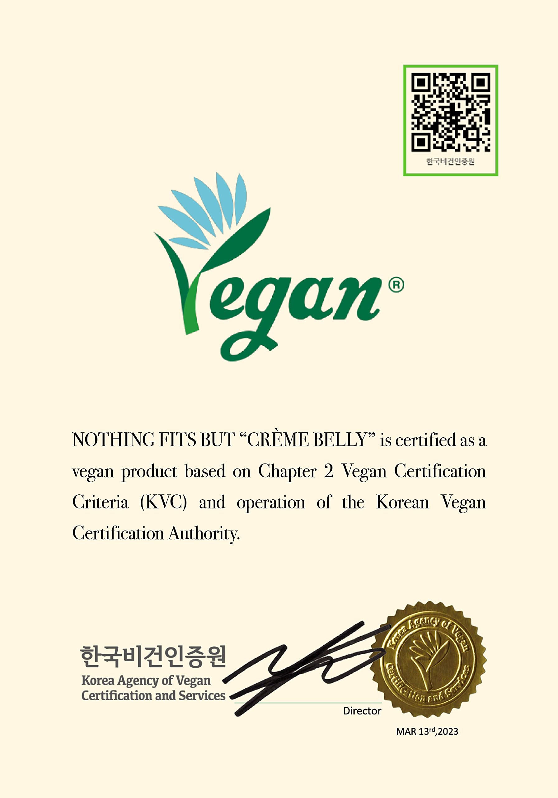 NOTHING FITS BUT Crème Belly Botaniceutical Maternity Herbal Vegan Cream for Stretch Marks Cream for Pregnancy with Rosemary, Green Tea and Chamomile Extracts (6.8 fl oz / 200ml)