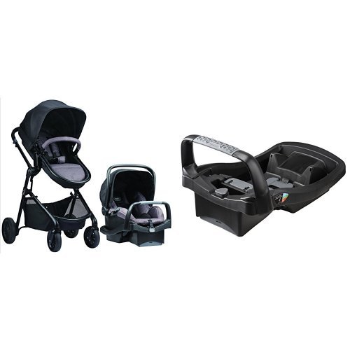 Evenflo Pivot Modular Travel System with Universal Stroller Organizer