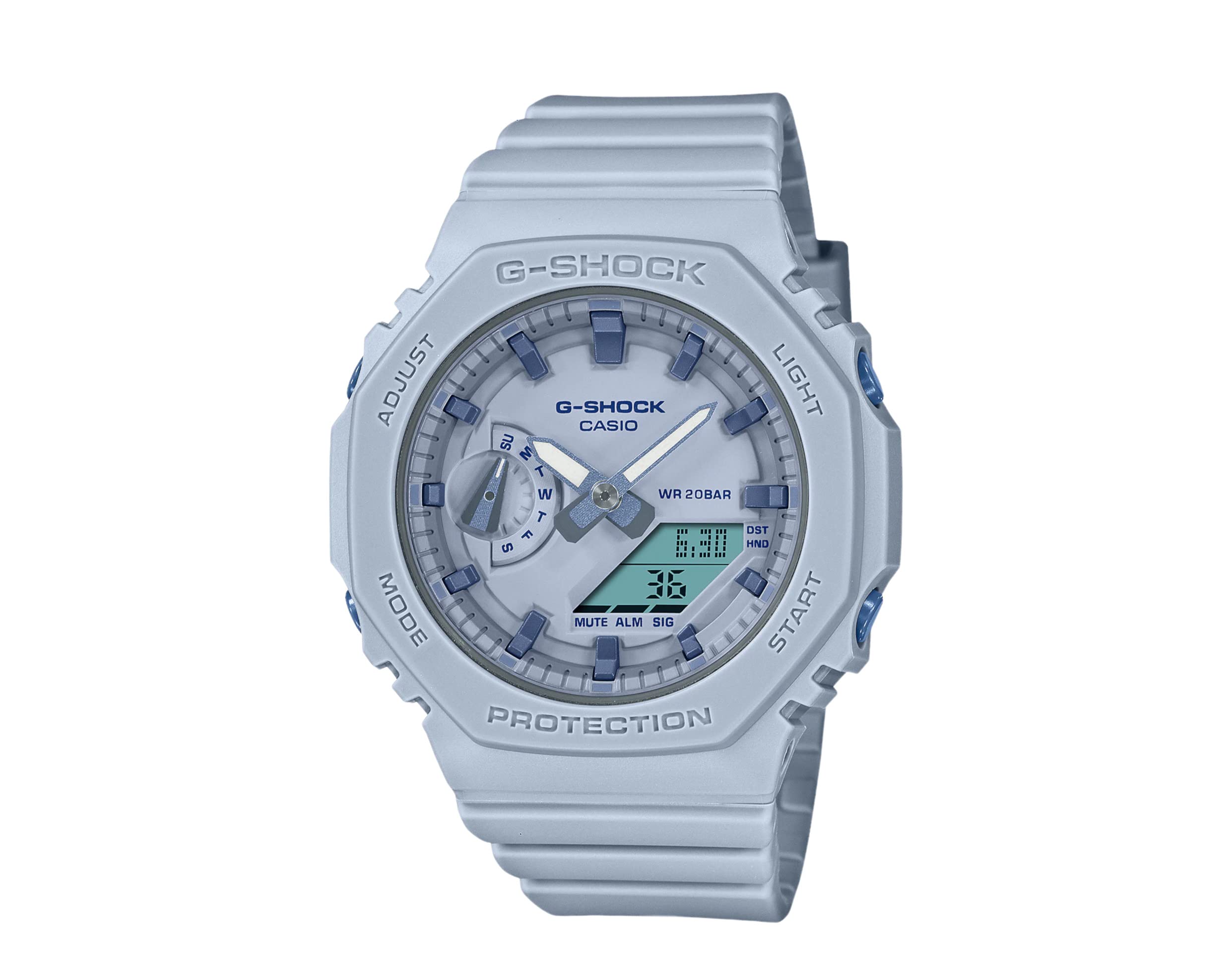 G-Shock GMAS2100 ANI-Digi Matte Blue GMAS2100BA-2A2