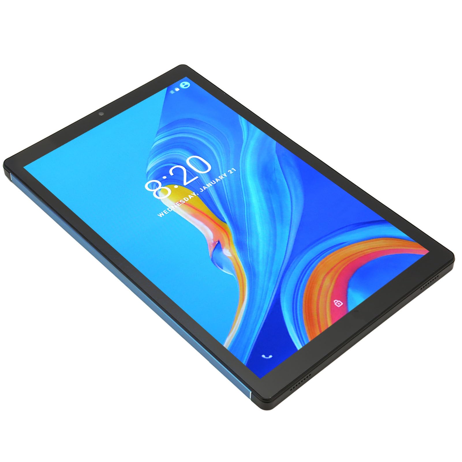 FOLOSAFENAR Tablet Computer, 10.1 Inch Tablet 5G WiFi Front 2MP Rear 5MP 1960x1080 100-240V 6GB 128GB for Android 12.0 for Photograph (US Plug)
