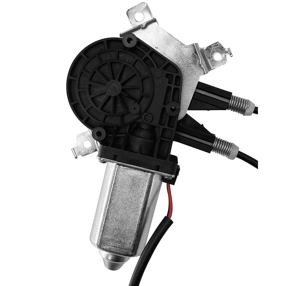 FFFauto 741-586 Front Driver Side Window Regulator Motor fit Ford E150 E250 E350 E550 Club Wagon Econoline Super Duty OEM: 11A125,5073325AA,Direct fit,Easy Install