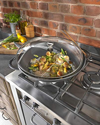 Staub USA FBA_1313923 Woks, 37 cm, Matte Black