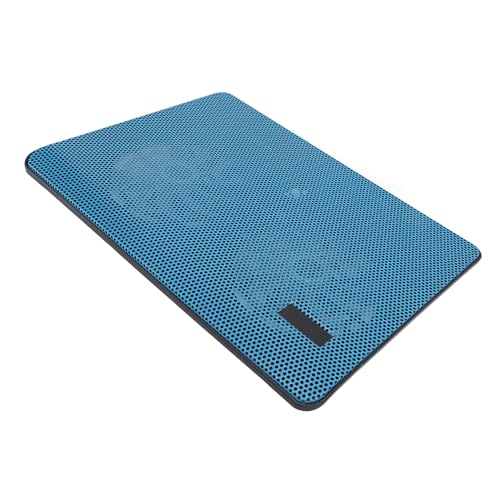 Jauarta Laptop Cooling Pad Laptop Cooler Dual Fan Low Noise Operation 1.5mm Hole Diameter Laptop Gaming Accessory for Within 17in