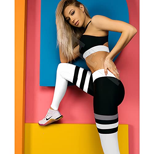 GILLYA Workout Sets for Women 2 Piece Matching Workout Sets Yoga Outfit Gym Sets 2 Piece Yoga Leggings Set