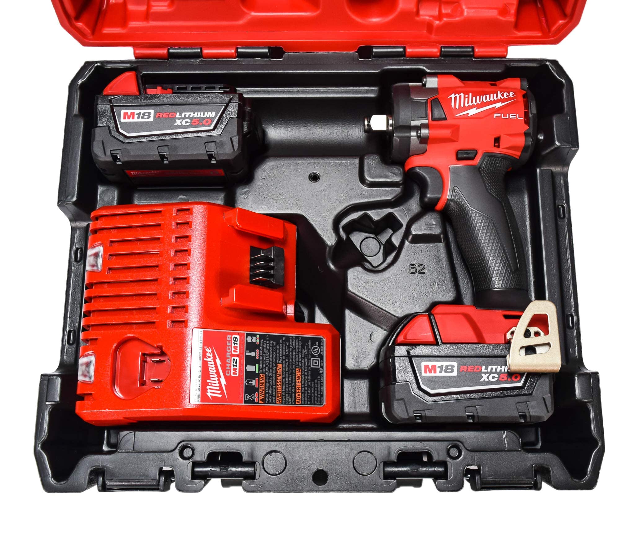 M18 FUEL™ 1/2 Compact Impact Wrench w/ Friction Ring Kit