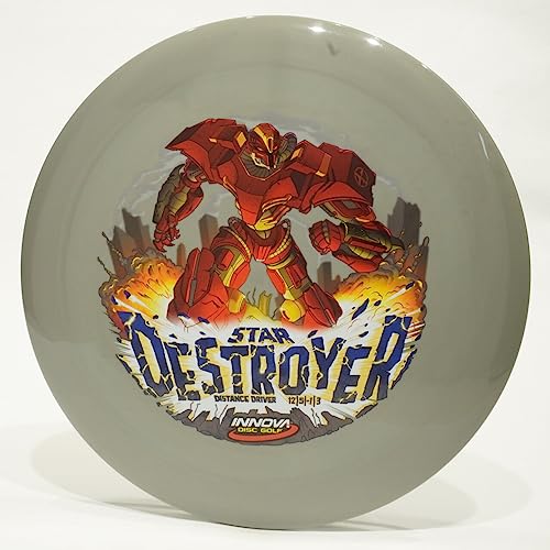 Innova InnVision Star Destroyer Distance Driver Golf Disc, Pick Color/Weight [Exact Color May Vary] Green (Bright) 173-175 Grams