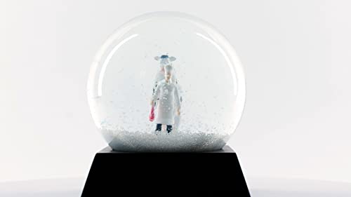 Mad Cow Snow Globe - Weird Gift Cow Snow Globe Gifts for Chefs - Handmade, Unusual Gift Snowglobe