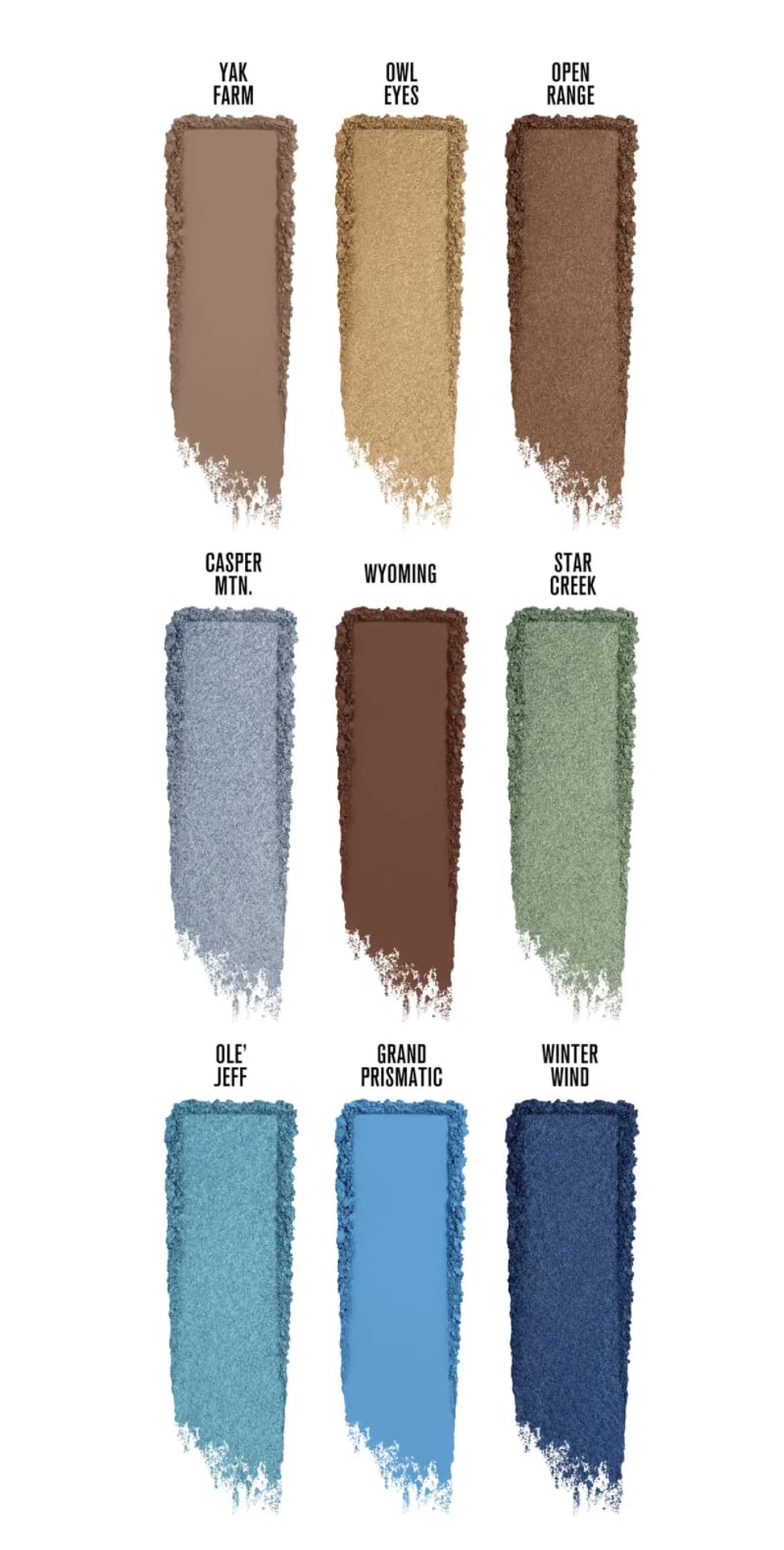Jeffree Star Cosmetics Limited Edition Star Ranch Mini Eyeshadow Palette