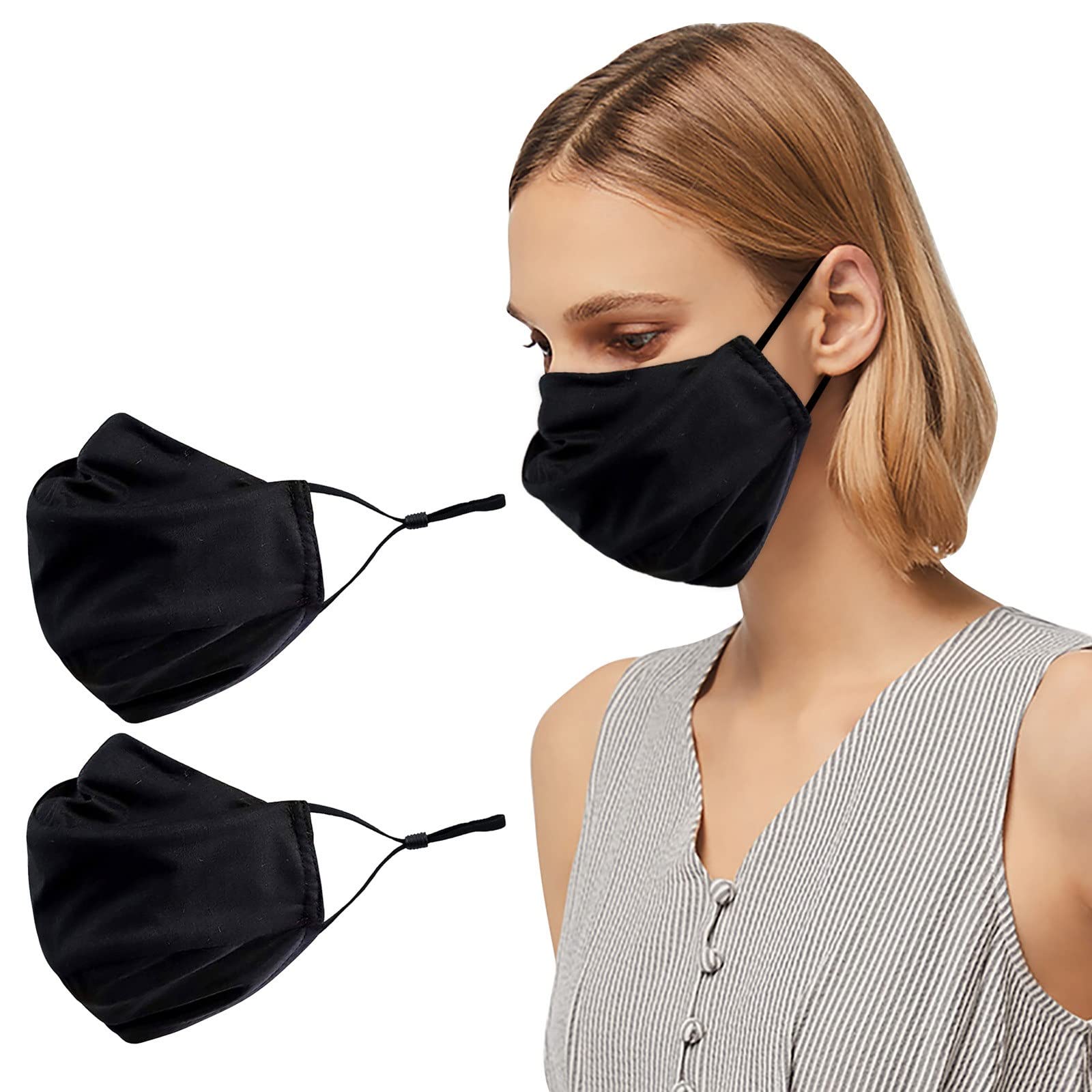 Hozxclle 2PCS Singing_masks for Choir Adult Voice_Mask for Singers, Performers, Teachers, Directors for Talking & Breathing Easily