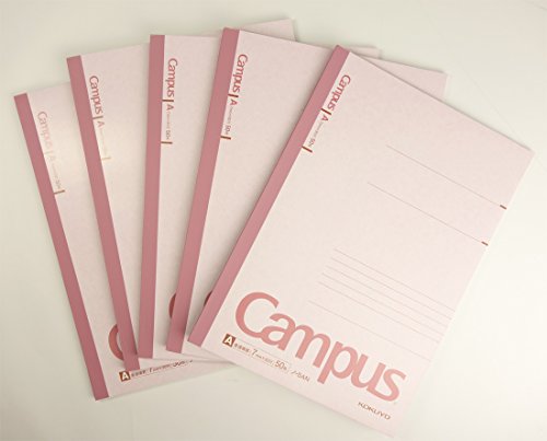 Five books set Roh-5AX5 50 pieces of Kokuyo Campus Notes No. 6 semi-B5 A ruled line (japan import)