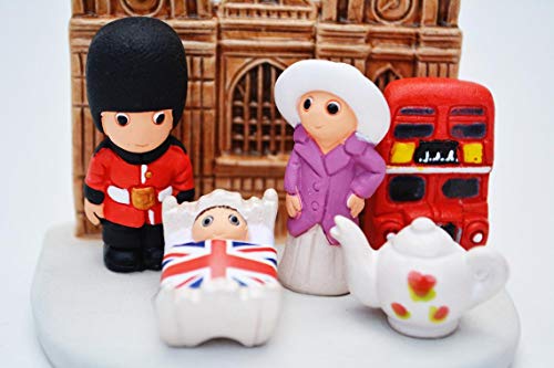 London Nativity Scene - Handmade in Clay - 1 block - 3.4"X2.4"X3.4" high, UK, Great Britain, Westminster Abbey