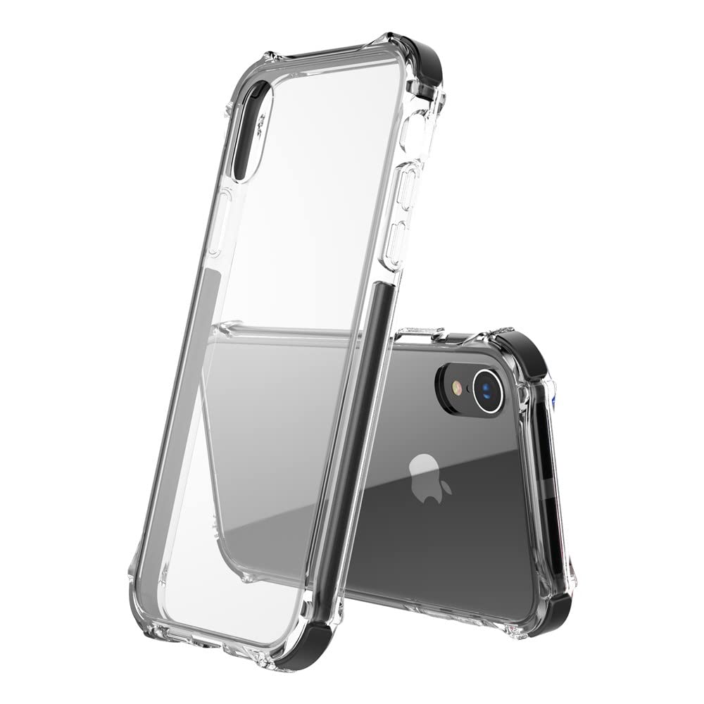 GPFILE Clear Shockproof iPhone XR Case - TPU Soft Bumper with Drop Resistance for 6.1 inch
