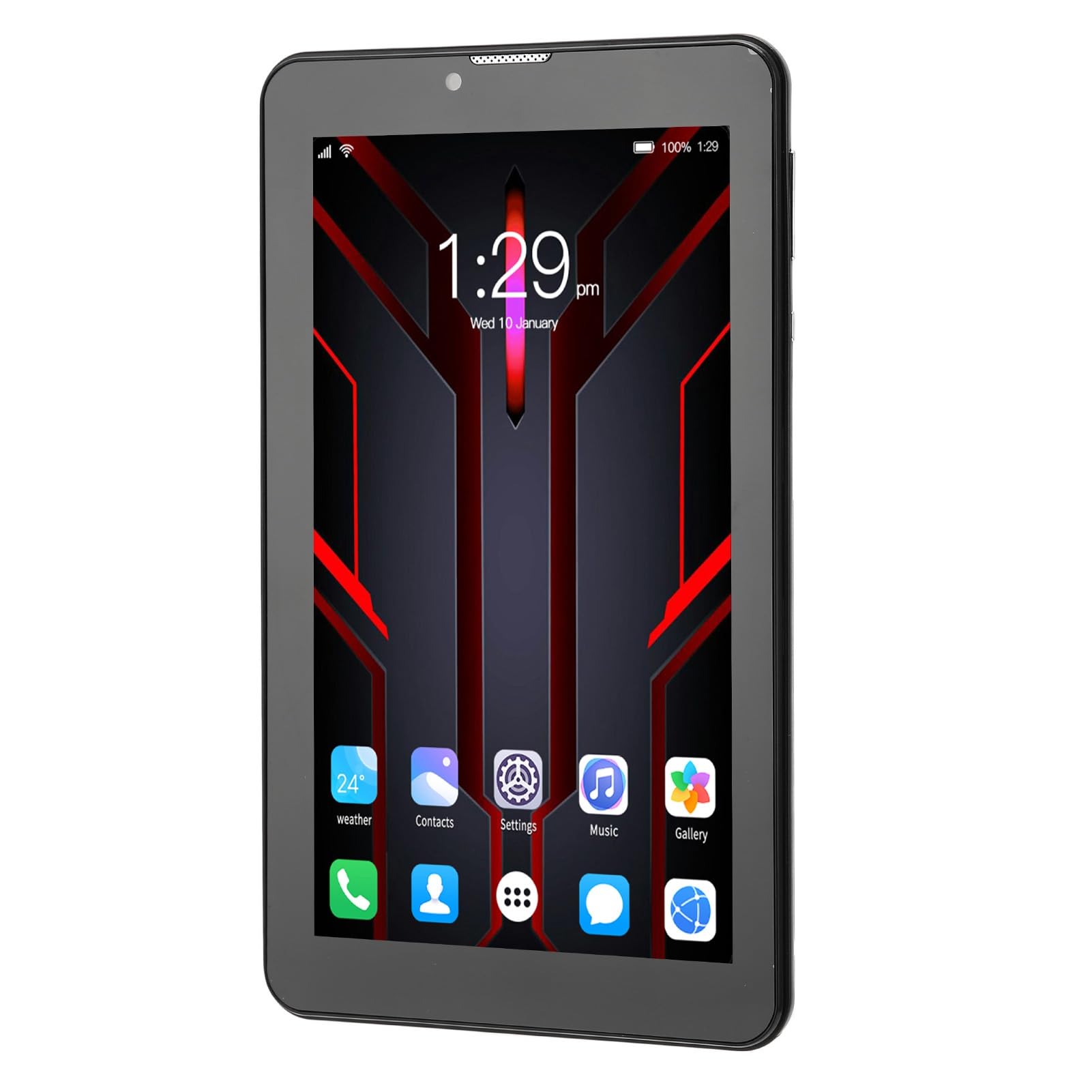GOWENIC Kids Tablet, Blue 7in Tablet IPS 4GB 32GB 8 Cores Android 10 Dual Camera 6000mAh (US Plug)