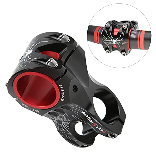 Fixed Bike Bar Stem, Durable High Strength Integrated Bike Short Handlebar Stem Riser for Road Bikes for Fixed Gear Bikes for Mountain Bikes
