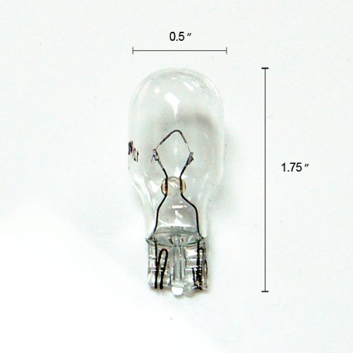 eTopLighting (10 Pack T5-12V-12W, T5 Wedge Base Replacement Bulb, 12 Volt 12 Watt Low Voltage, VPL1158