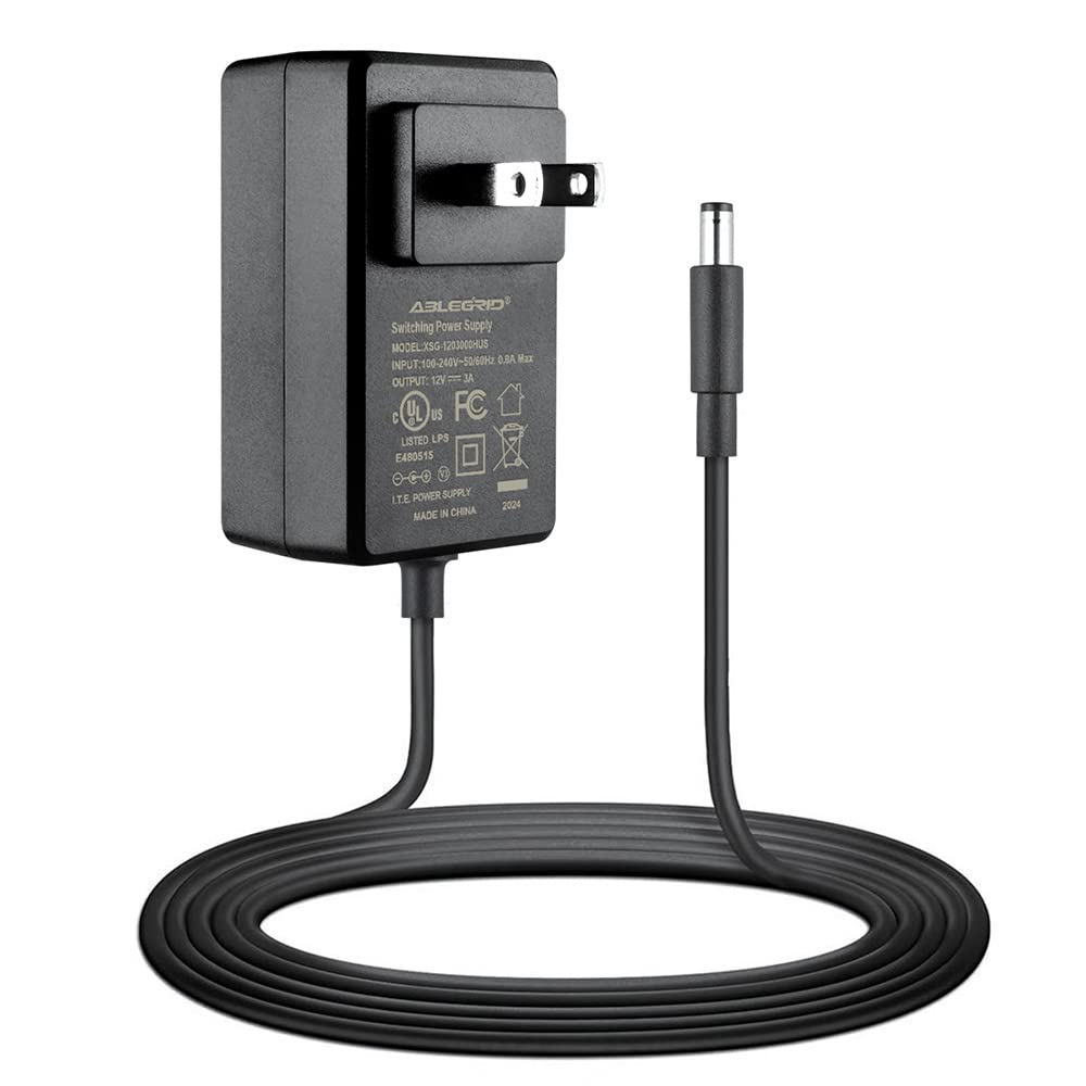 J-ZMQER DC Adapter Compatible with Curtis LCD1575 LCD1701A LCD Flat Panel HDTV HD LED TV Television