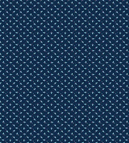 Lunarable Rockets Duvet Cover Sets, Outer Space Theme Doodle in Galaxy Cosmos Spaceship Shuttle Boys Cartoon, Bedding Set with 2 Duvet Covers 4 Pillowcases, 2 Pack Cal King Size, Night Blue Coral