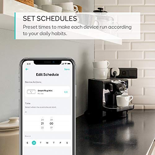 eufy by Anker, Smart Plug, No Hub Required, Works with Amazon Alexa and The Google Assistant, Wi-Fi Enabled, Set Schedules, Countdown Timer, Control Remotely, Away Mode