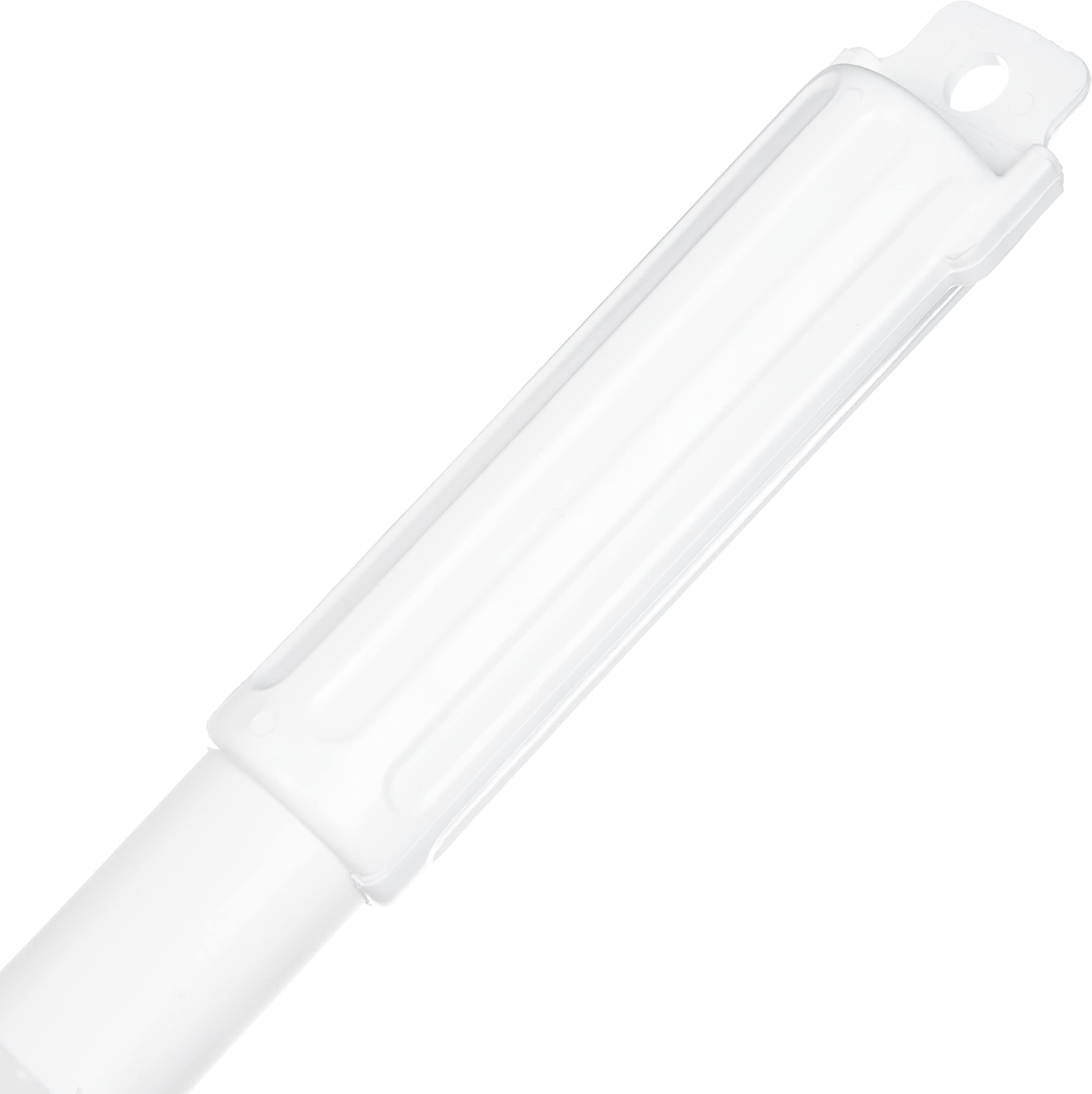 SPARTA Nylon Paddle Mixing Scraper, Food Safe, Waterproof with Long Handle for Large Batch Cooking and Cleaning, 40 Inches, White