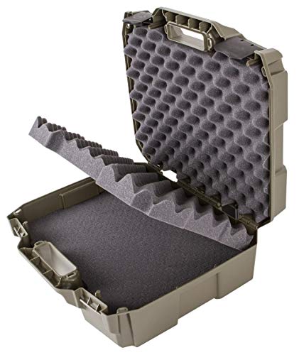 Flambeau Outdoors Zerust Infused Double Deep Pistol Case - 16.5", Olive Drab Green