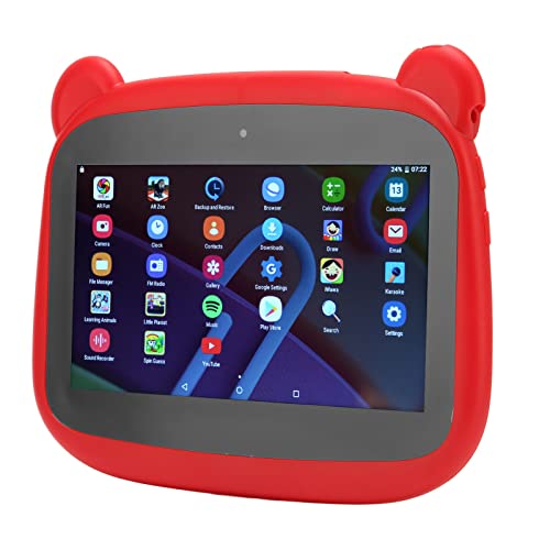 Kids Tablet, Octa Core HD Tablet 5000mAh US Plug 100240V for Game US Plug