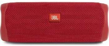 JBL FLIP 5 Portable Wireless Bluetooth Speaker IPX7 Waterproof On-The-Go Bundle with Boomph Hardshell Protective Case - Red