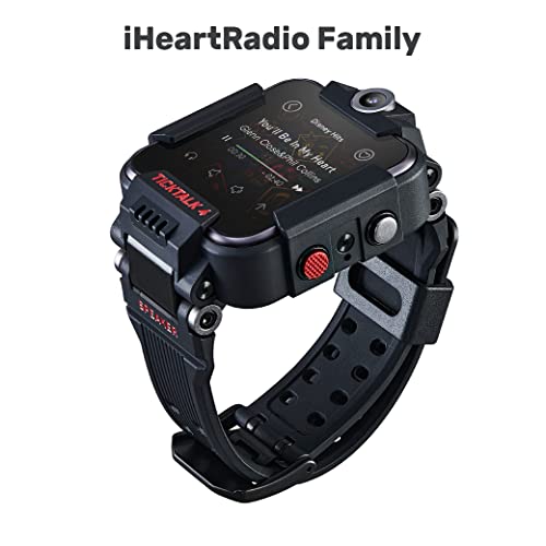 TickTalk 4 Unlocked 4G LTE Kids Smart Watch Phone with GPS Tracker, Combines Video, Voice and Wi-Fi Calling, Messaging, 2X Cameras & Free Streaming Music
