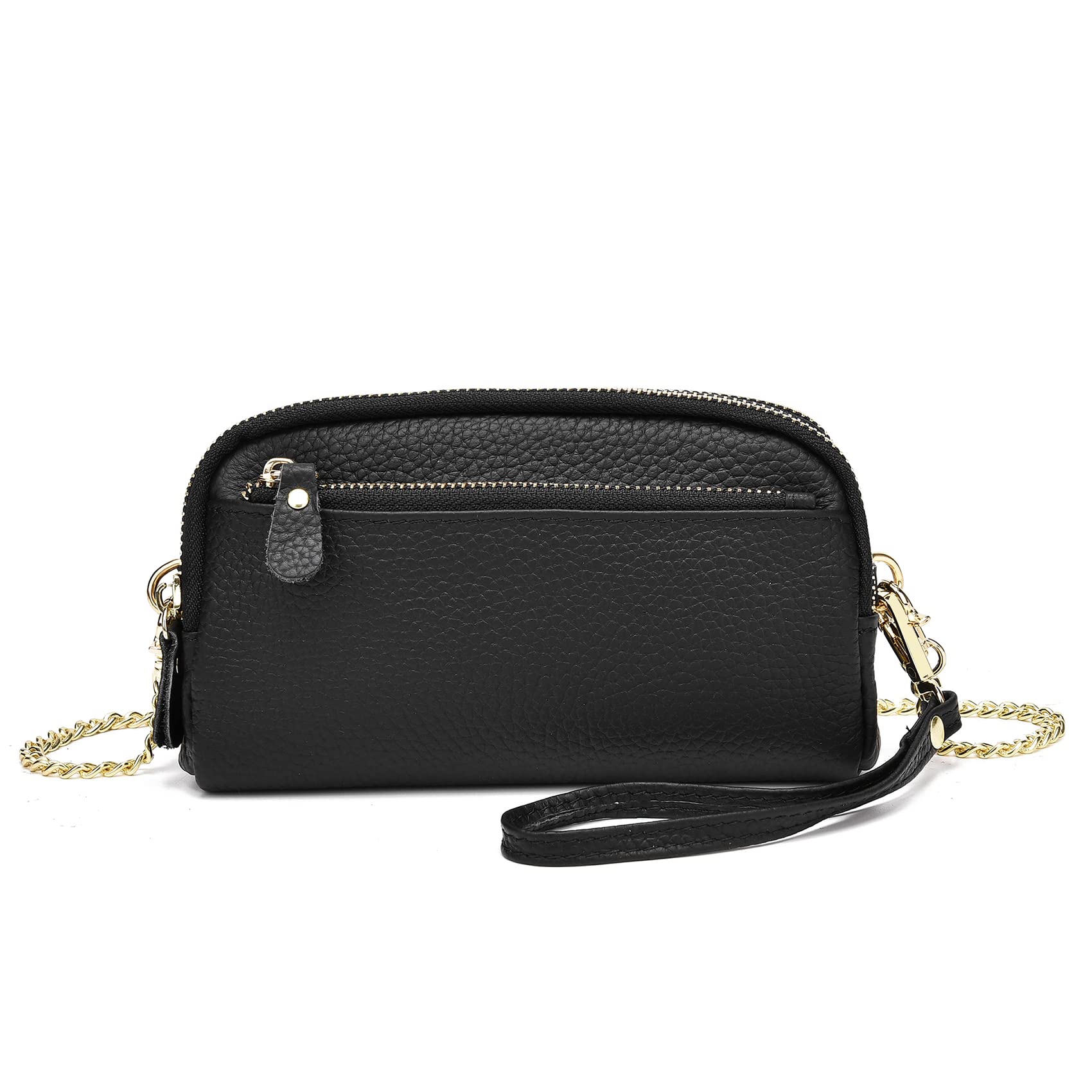 IHAYNER Wristlet Handbag Purses for Women Small Crossbody Bag Lightweight Leather Shoulder Bags