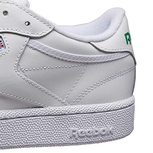 Reebok Men's Club C 85 Walking Shoe, white/green, 8.5 M US