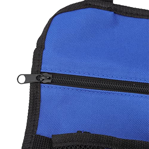 Jeanoko Chair Side Pocket Organizer, Waterproof Camping Chair Hanging Bag Easy to 600D Oxford Cloth for Beach Chairs(Blue)
