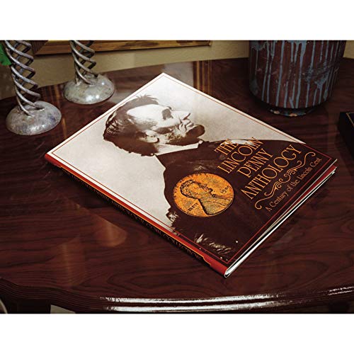 Lincoln Penny Anthology Coffee Table Book and Coin Set| 1909 to 1999 Wheat and Memorial Cents | Certificate of Authenticity | Collectible Coins 20th Century |