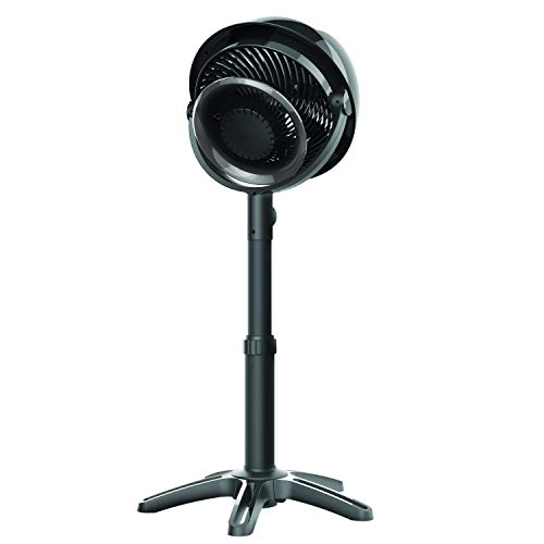 Vornado 7803 Large Pedestal Whole Room Air Circulator Fan with Adjustable Height, 3 Speed Settings, Removable Grill for Cleaning, Black