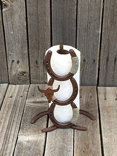 Horseshoe Paper Towel Holder