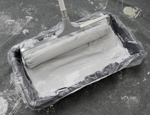 ROLLINGDOG 18 Inch Paint Roller - 18" Paint Roller Kit,Paint Tray Kit with 2pcs Tray Liners