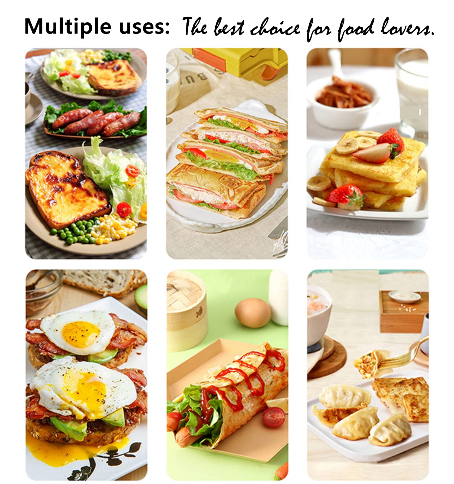 IAXSEE Egg Frying Pan, Nonstick Pancake Pans 4-Cups Egg Pan for Breakfast, Pancake Omelet Pan Egg Cooker Aluminium Alloy Cookware Suitable For Gas Stove
