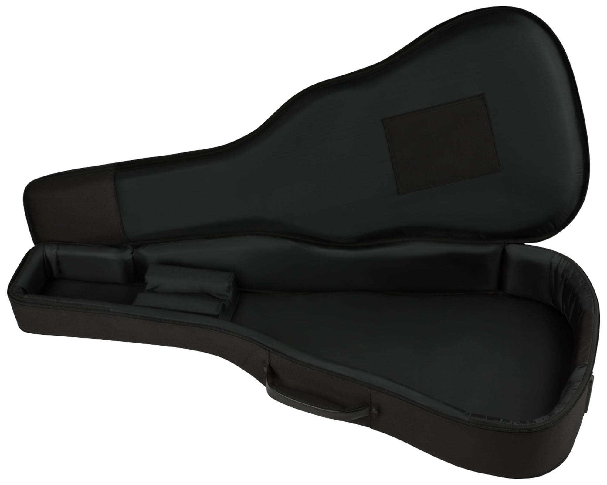Fender Busker Dreadnought GigCase - Black Bundle with Picks and Austin Bazaar Instructional DVD