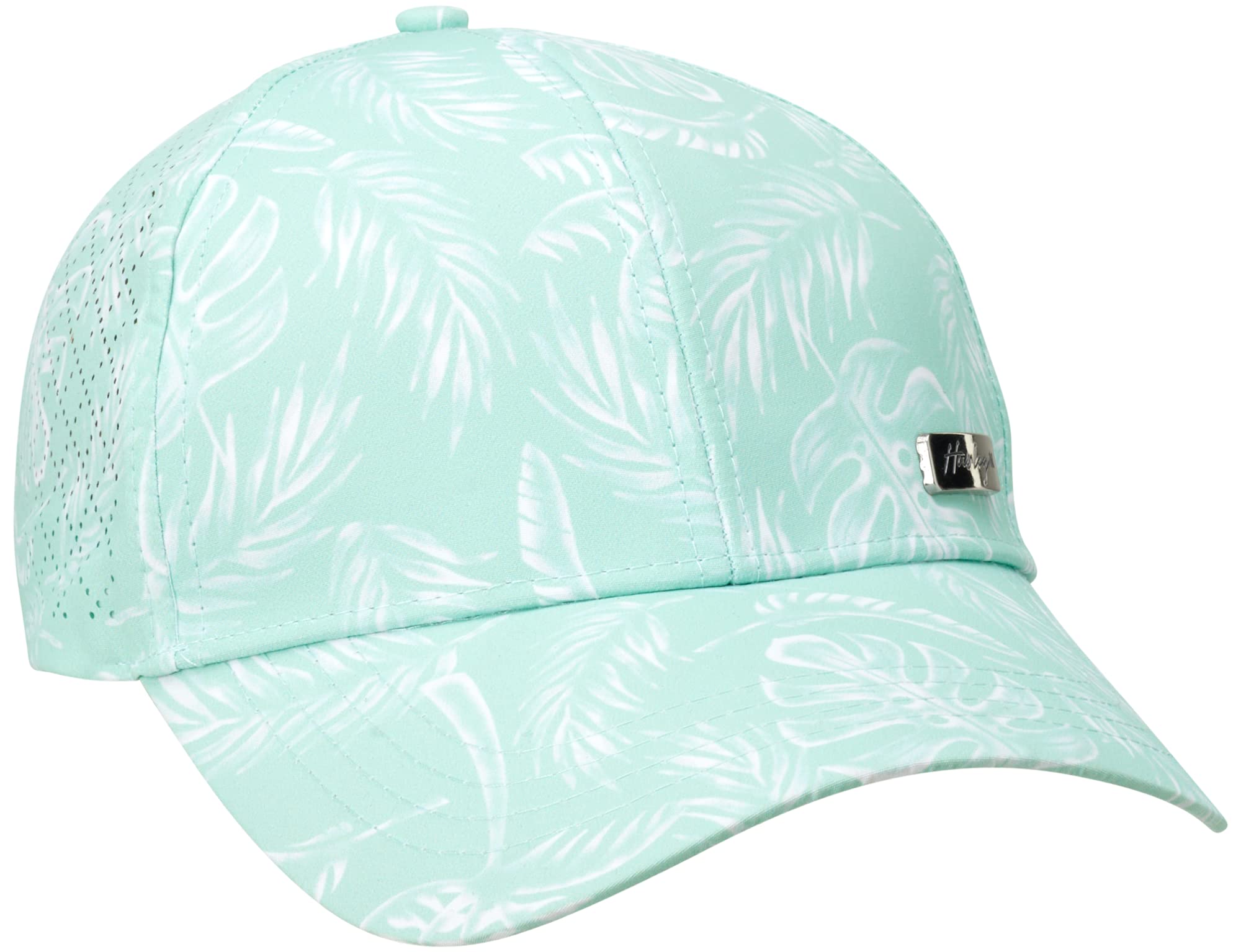 Hurley Women's Baseball Cap - Bayshore Strap-Back Hat, Size One Size, Jade Aura