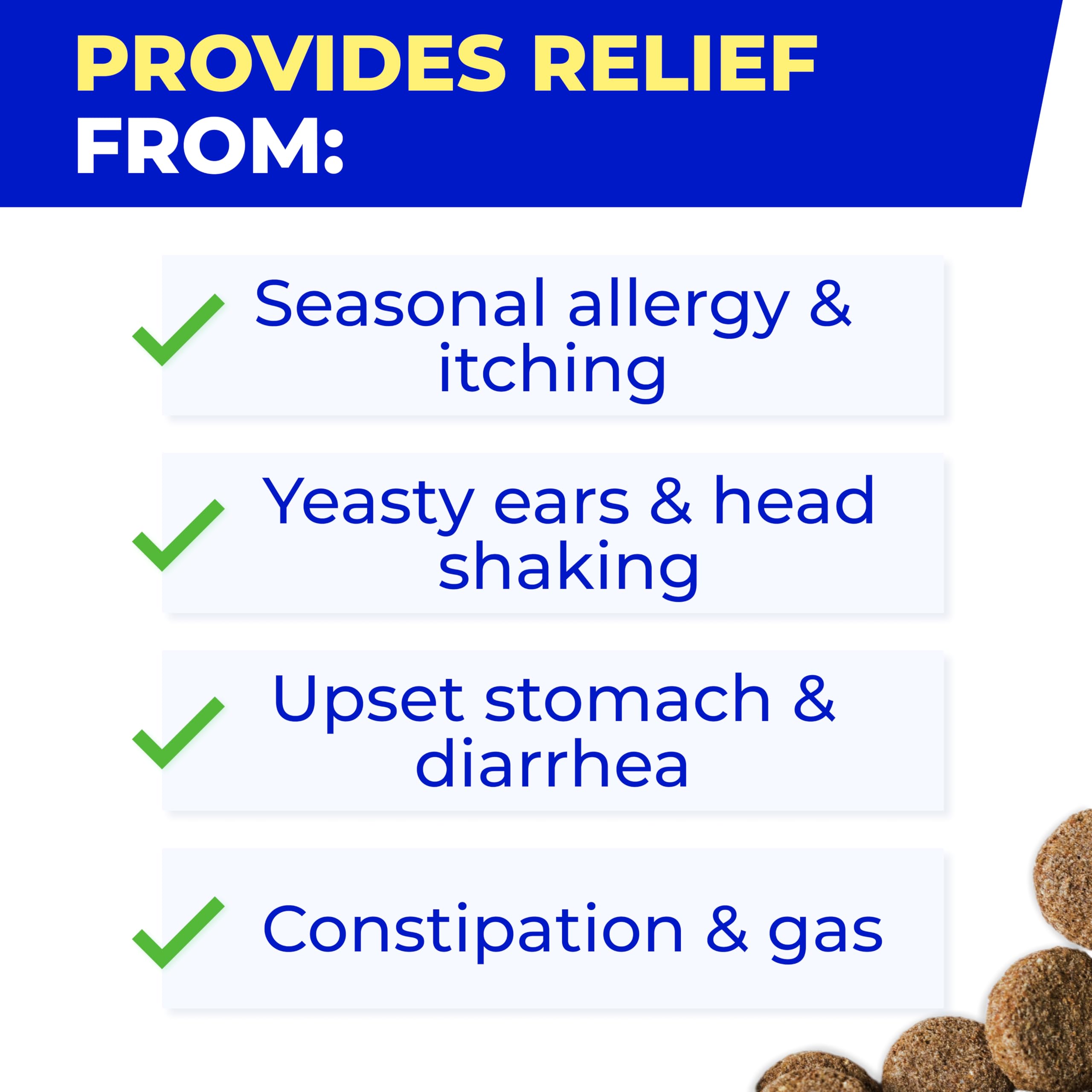PAWFECTCHEW Vet Approved Probiotics & Digestive Enzymes for Dogs | Gut Health & Digestive Function Support | Pumpkin & Omega | Diarrhea, Seasonal Allergies & Itching | Prebiotic Supplement Chew