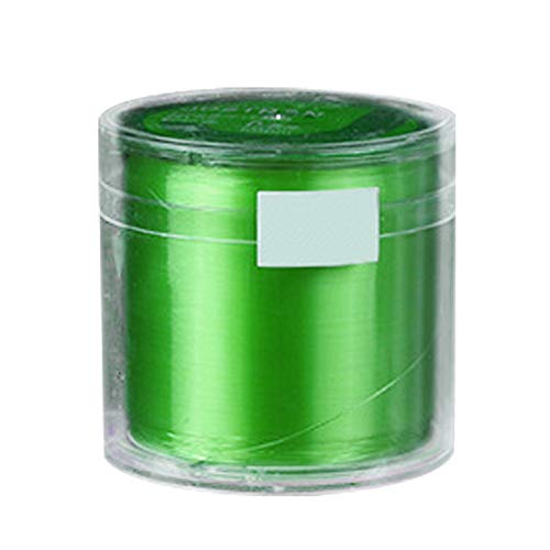 LEAQU 500m High Strength Wonderful Powerful Weave Angling Line Line Fish Green 2.0