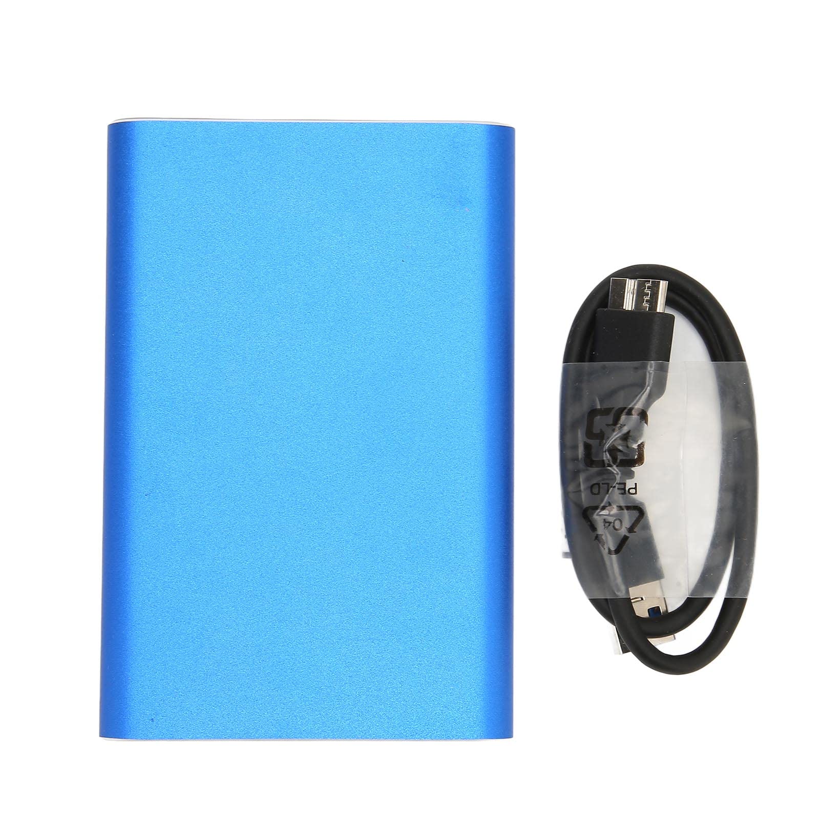 Mobile External Hard Drive,Portable 6Gbps High Speed USB3.0 Ultra Thin External SSD,Compatible with for Win7/8/10,for OS X,for Computer TV Mobile Phone for PS4 Gaming(Blue-1TB)