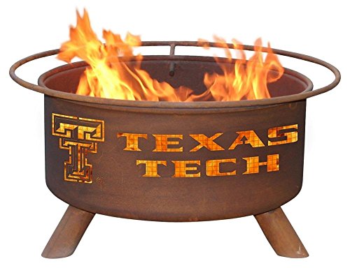 Patina Products F233, 30 Inch Texas Tech Fire Pit