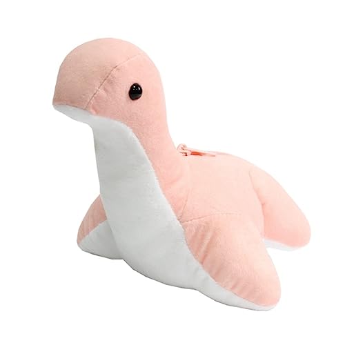 New Nessie Plush Toys,7.9 in Creative Loch Ness Monster Plush Toy Wacky Throw Pillow,Fun Anime Character Stuffed Dolls for Cartoon Anime Game Fans Gift(Pink)