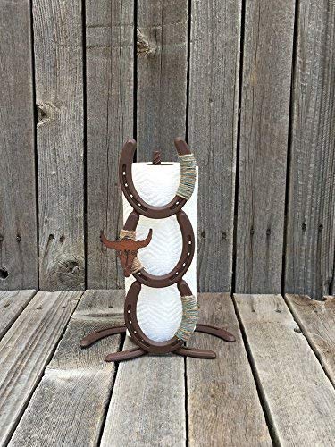 Horseshoe Paper Towel Holder