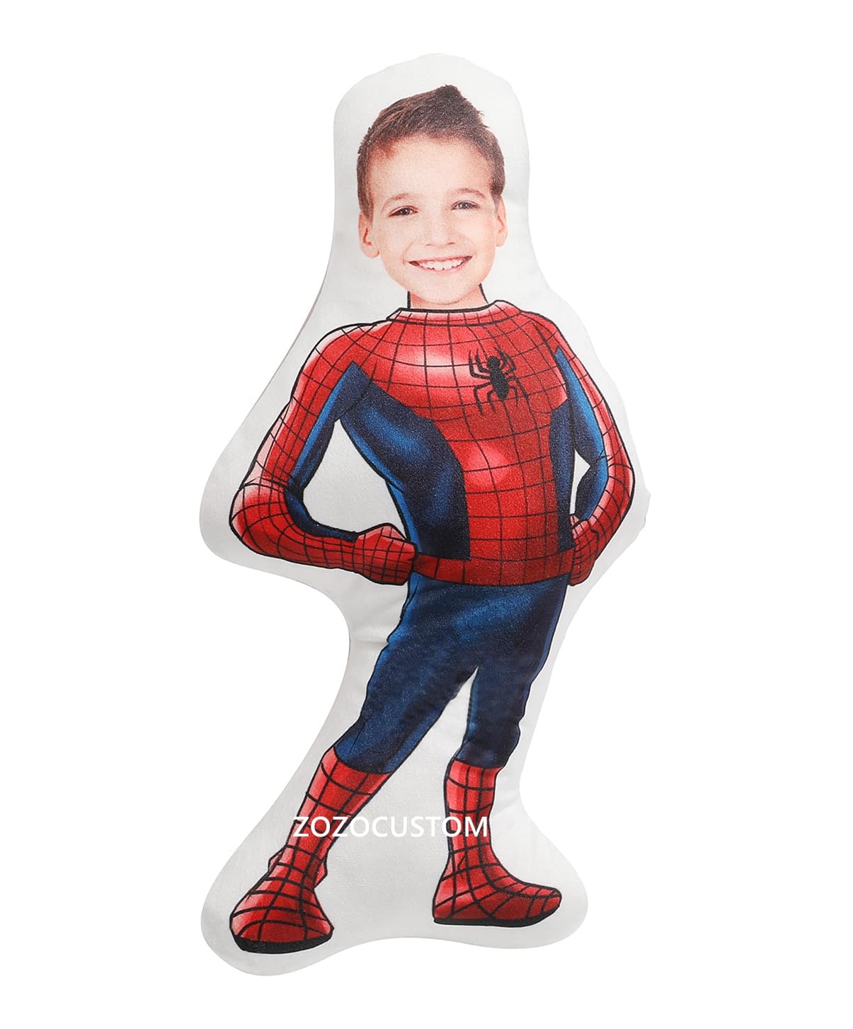 ROYAMS Kids Superhero Pillow Custom Face Pillow with Photo Gifts