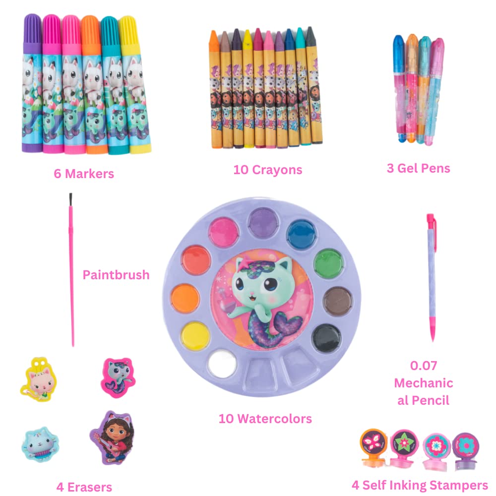 Innovative Designs Nickelodeon Paw Patrol Creativity Fun Kids Art Set for Coloring, Painting, and Crafts