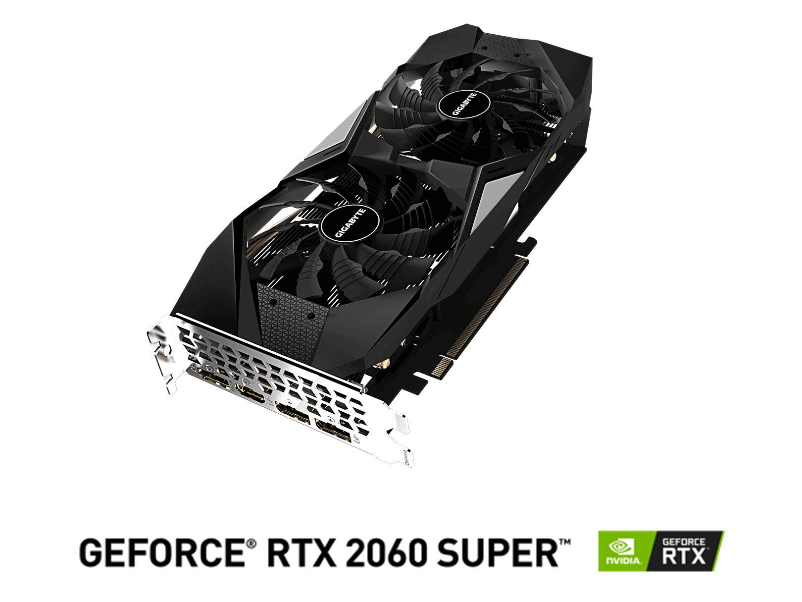 GIGABYTE Gv-N2060OC-6GD GeForce RTX 2060 OC GG Graphics Card, 2X Windforce Fans, 6GB 192-bit GDDR6, REV2.0 Video Card