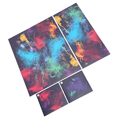 JIJO VR Glasses Sticker Protective Skin Decals PVC Removable Glasses Sticker for Oc ulus Quest 2 Sticker Protective Skin Decals (泼墨撞色)