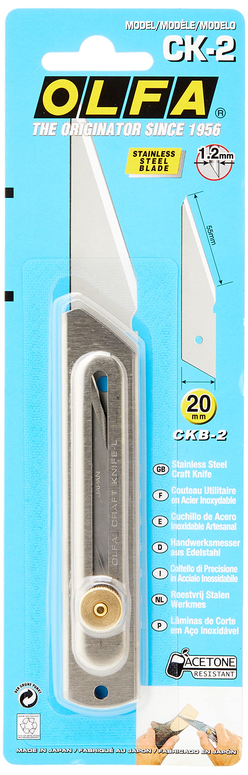 Olfa CK-2 Craft Knives, Out door camping use