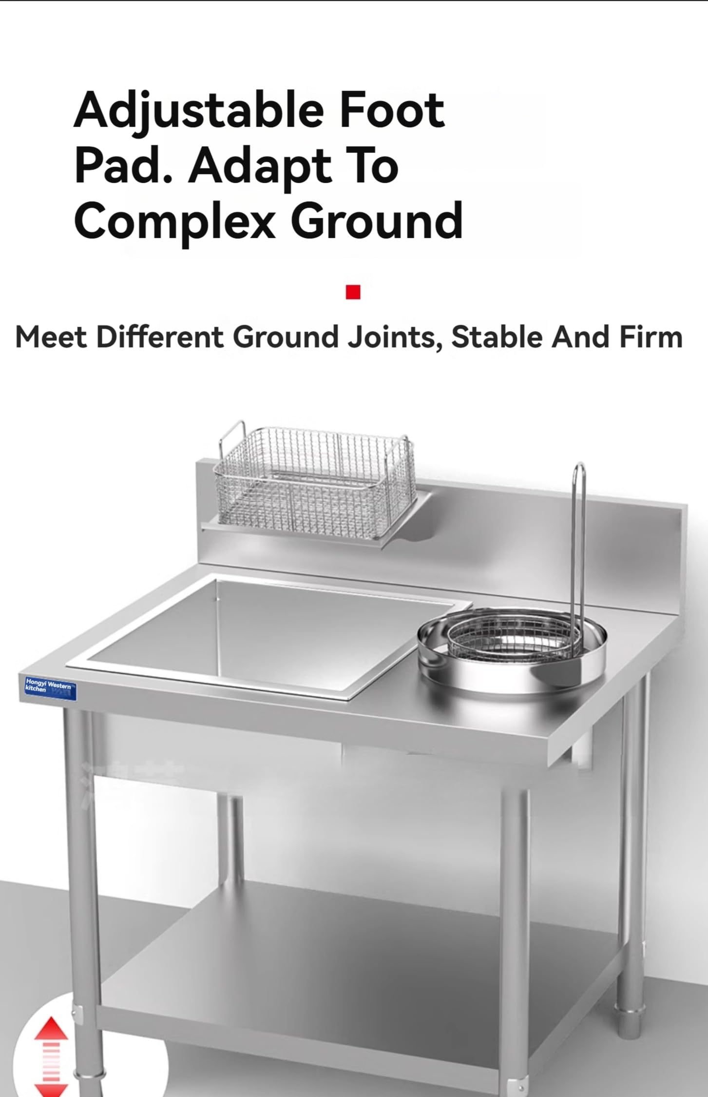 Stainless Steel Breading Table - Commercial Chef Base Manual Breading Prep Station Freestanding Stainless Steel Fried Chicken Breading Worktop Commercial Fried Chicken Base 39Inch (39inch)