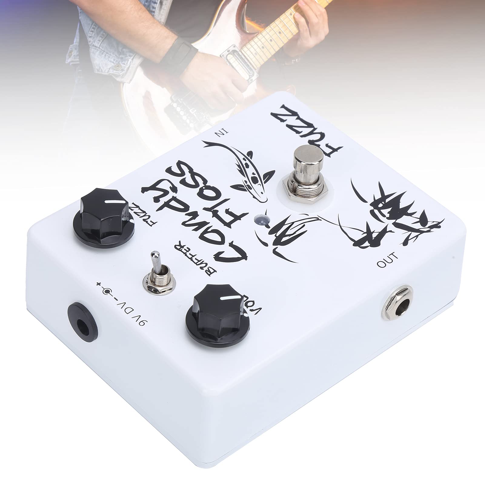 Instrument Accessories Electric Guitar Music Accessories Single Fuzz Pedal Effect True Bypass DC9V CP-42